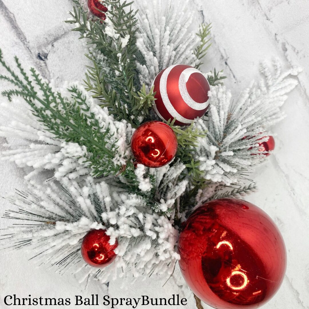 Christmas Ball Spray Bundle - Kelea's Florals