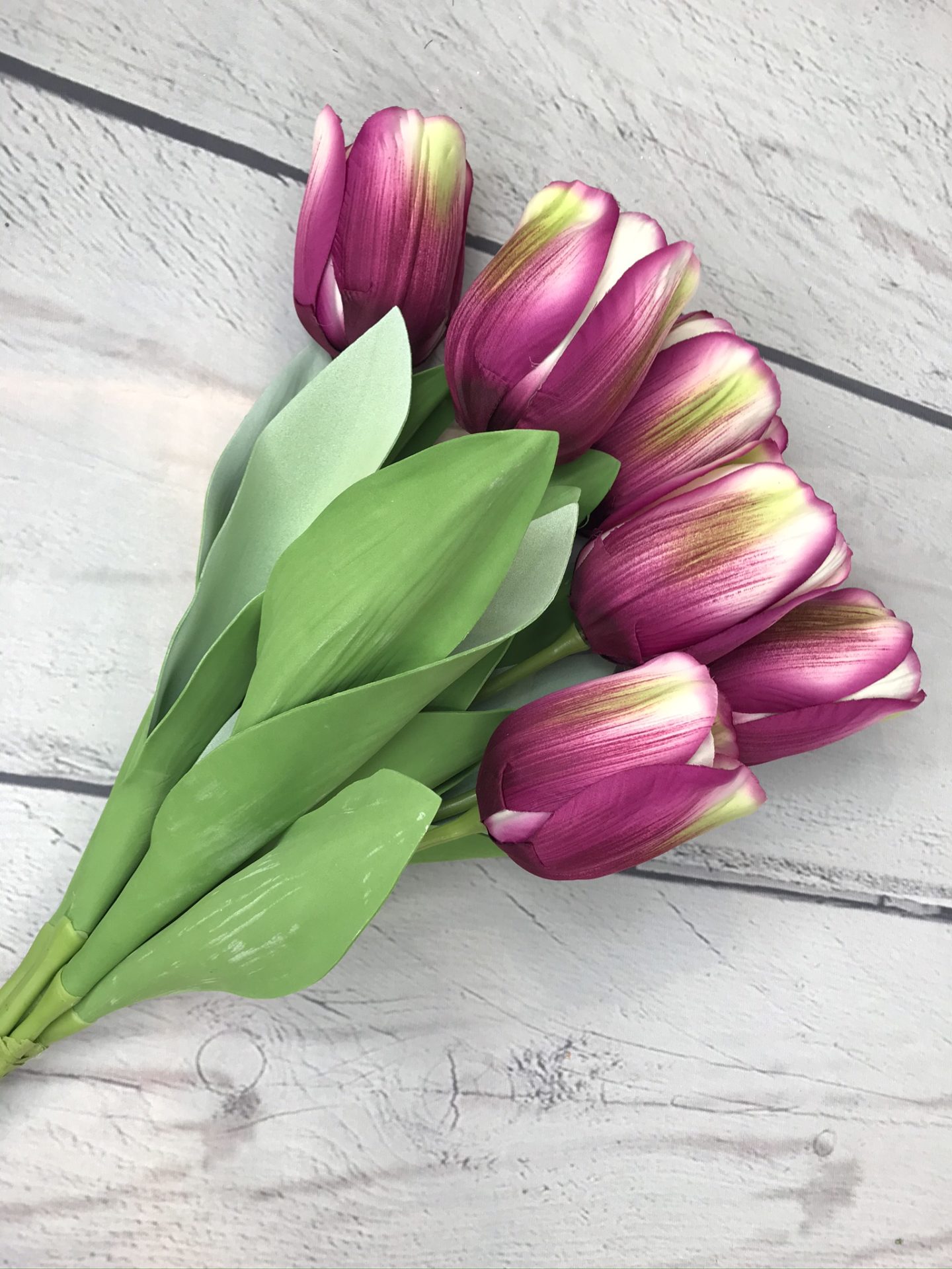 26" Purple Tulip Bundle of 6 Heads - Kelea's Florals