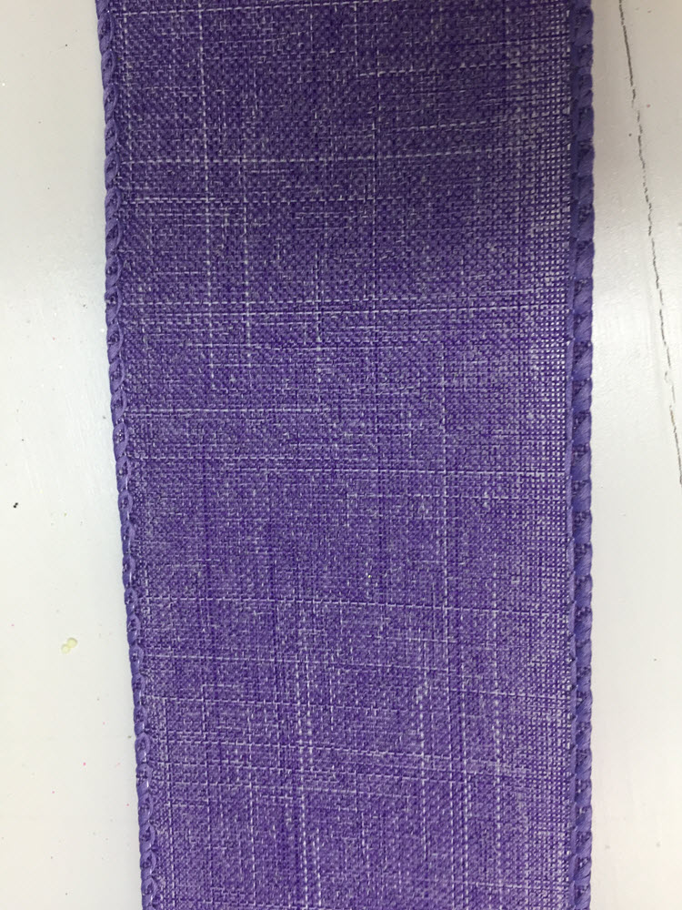 2.5" Purple Ribbon on a 50 Yard Roll - Kelea's Florals