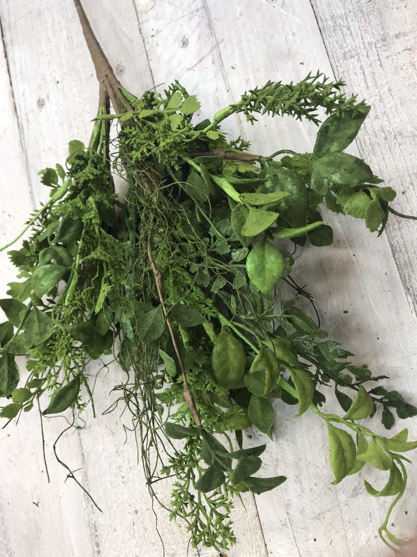 28IN Mixed Leaves Bush - Kelea's Florals