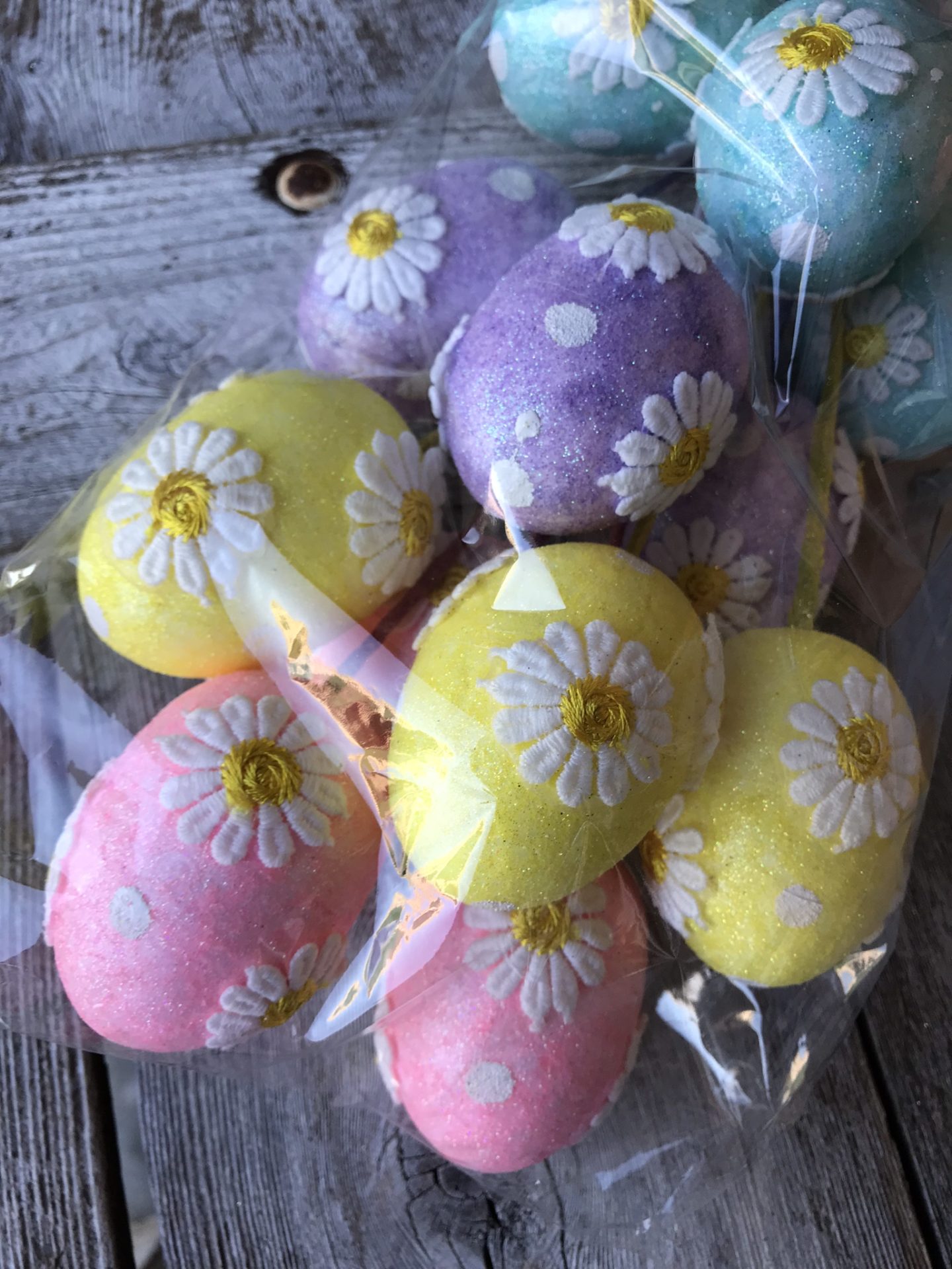 12" Floral Daisy Egg Pick 12 PER BAG - Kelea's Florals