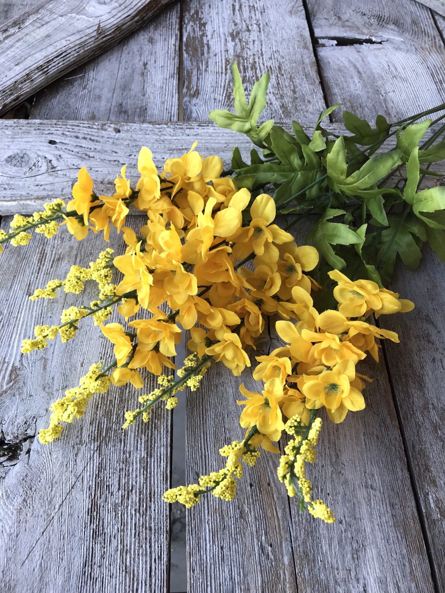 Yellow Delphinium bush - Kelea's Florals