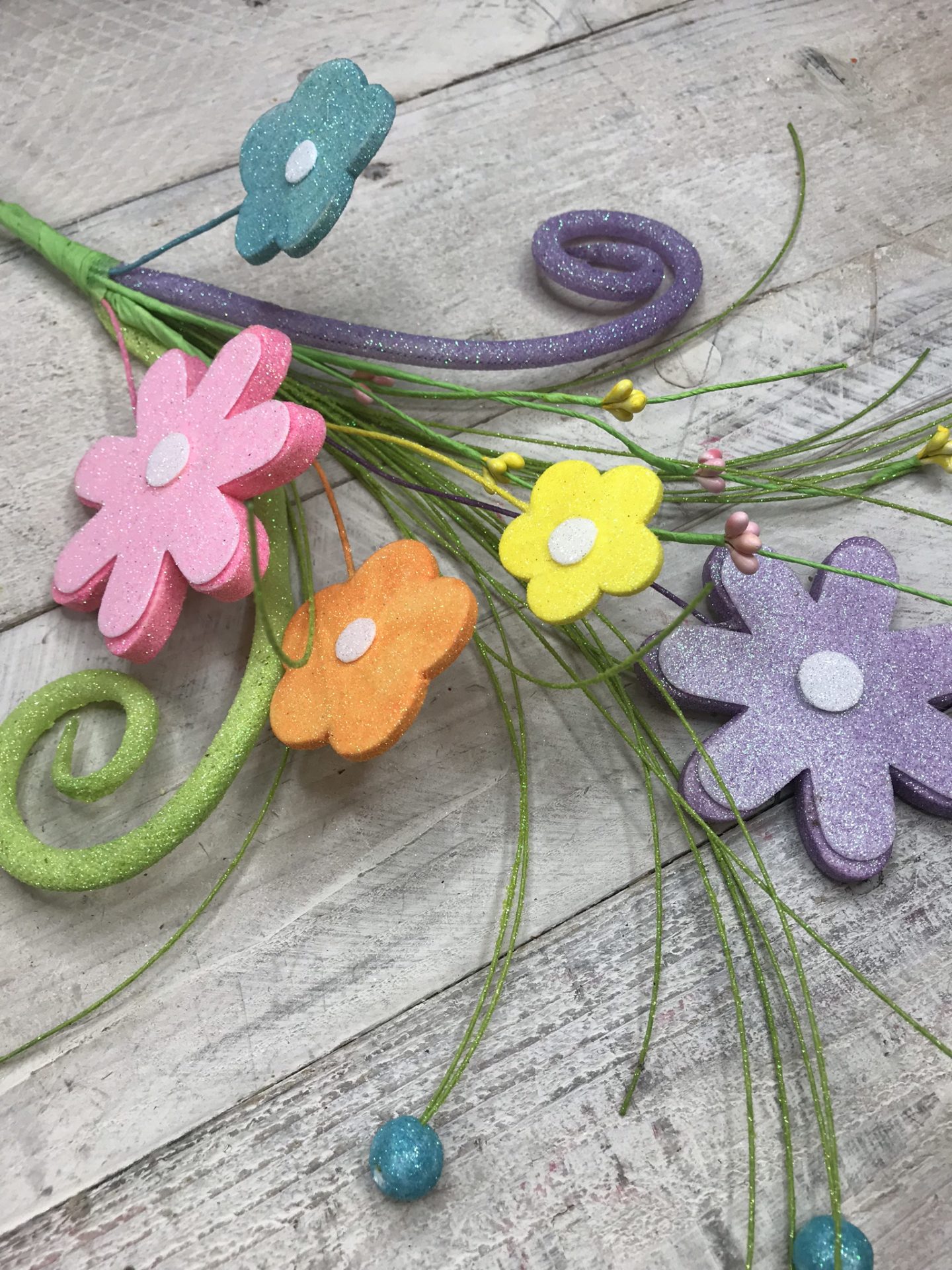 16" Easter Foam Flower Pick - Kelea's Florals