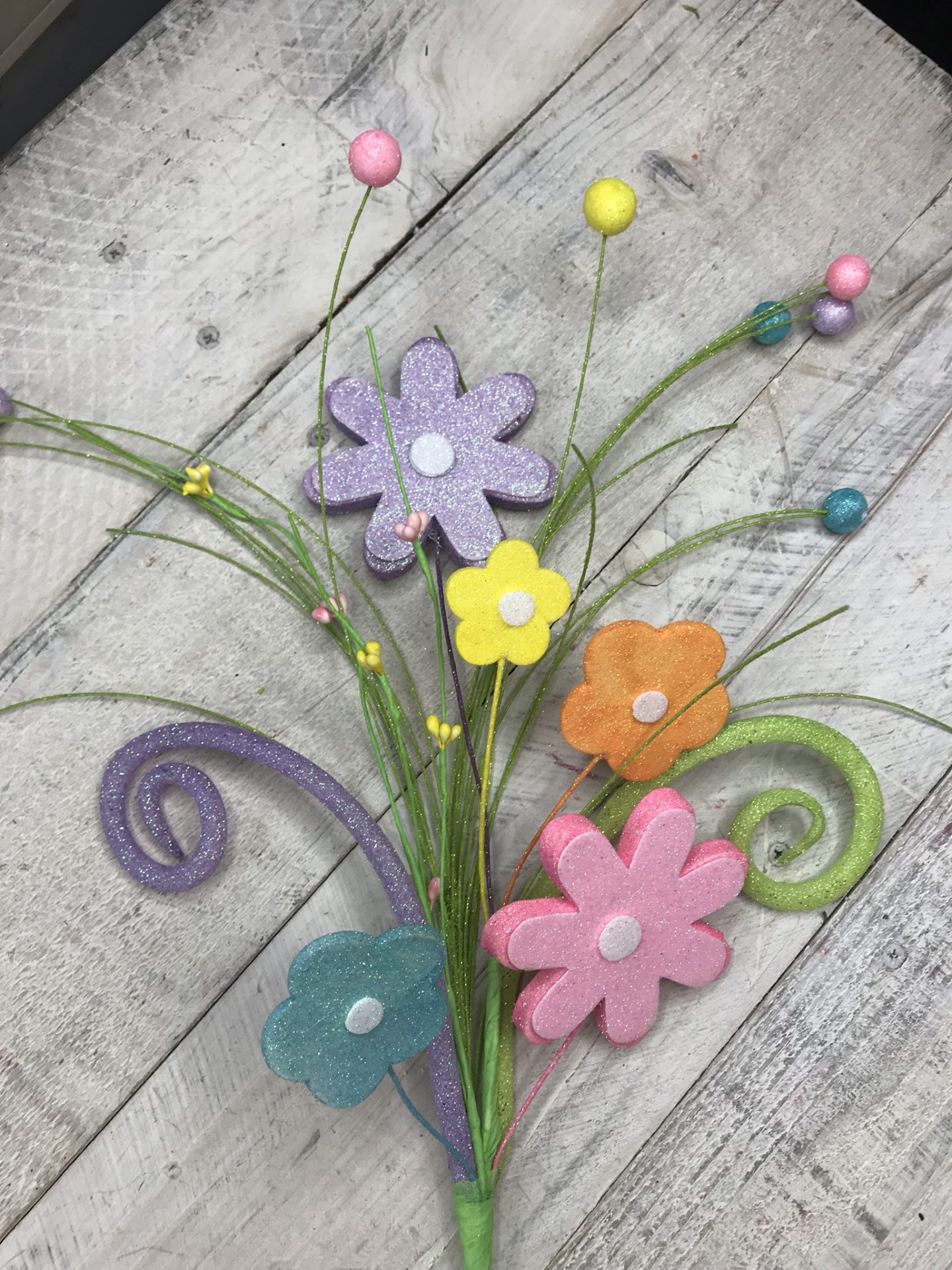 16" Easter Foam Flower Pick - Kelea's Florals