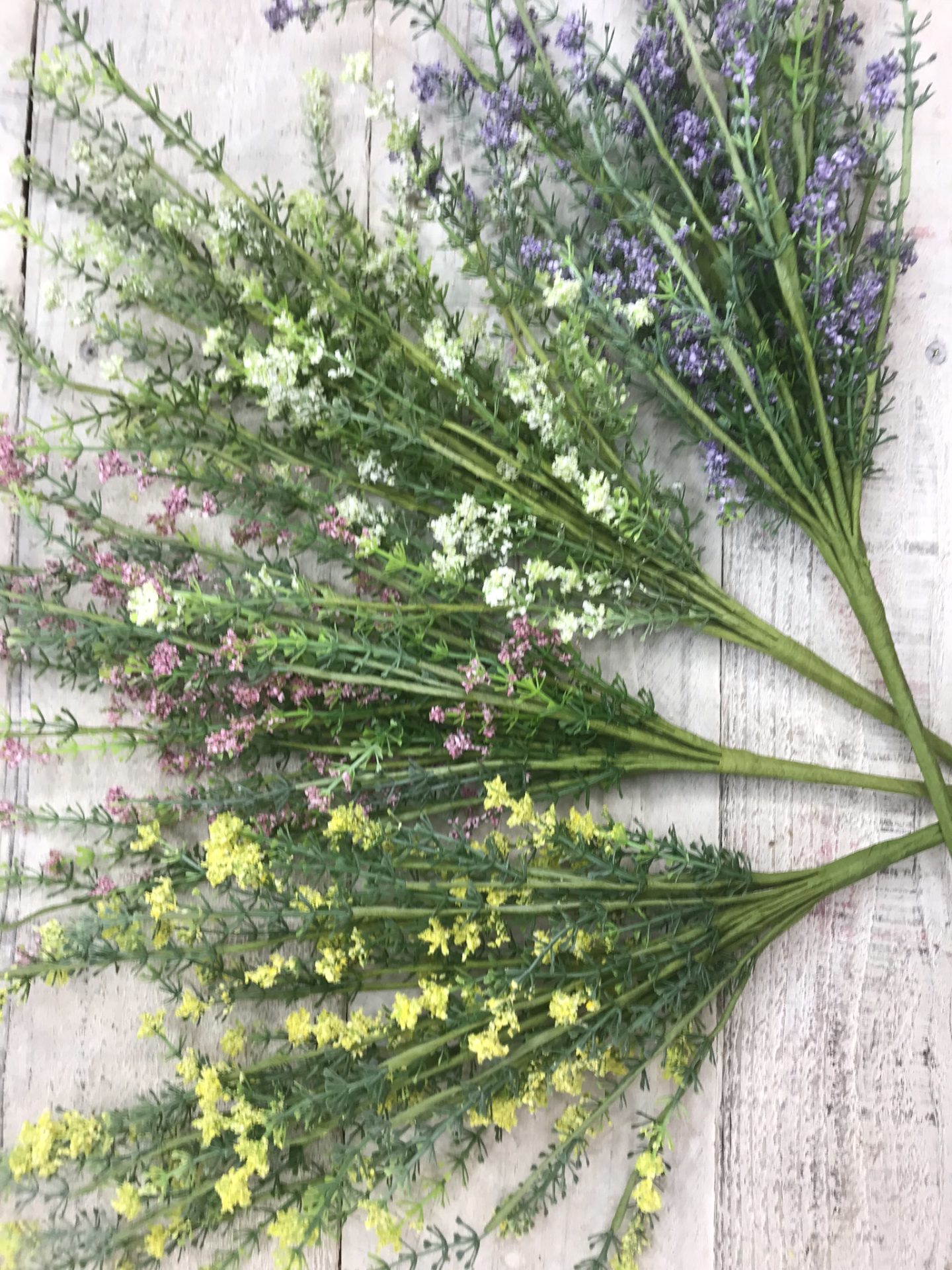 20IN Mini Filler Flowers Bush Set - Kelea's Florals