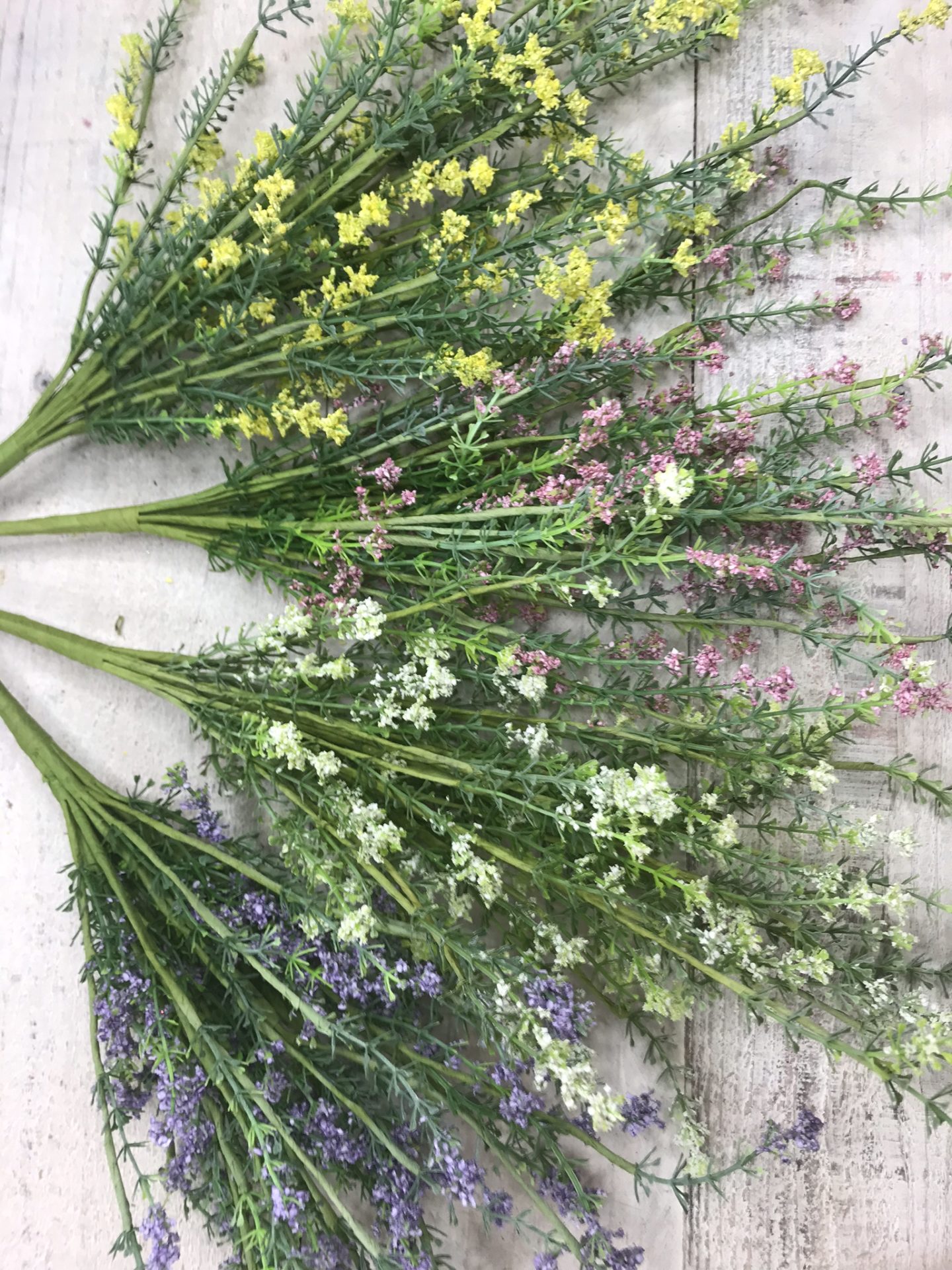 20IN Mini Filler Flowers Bush Set - Kelea's Florals