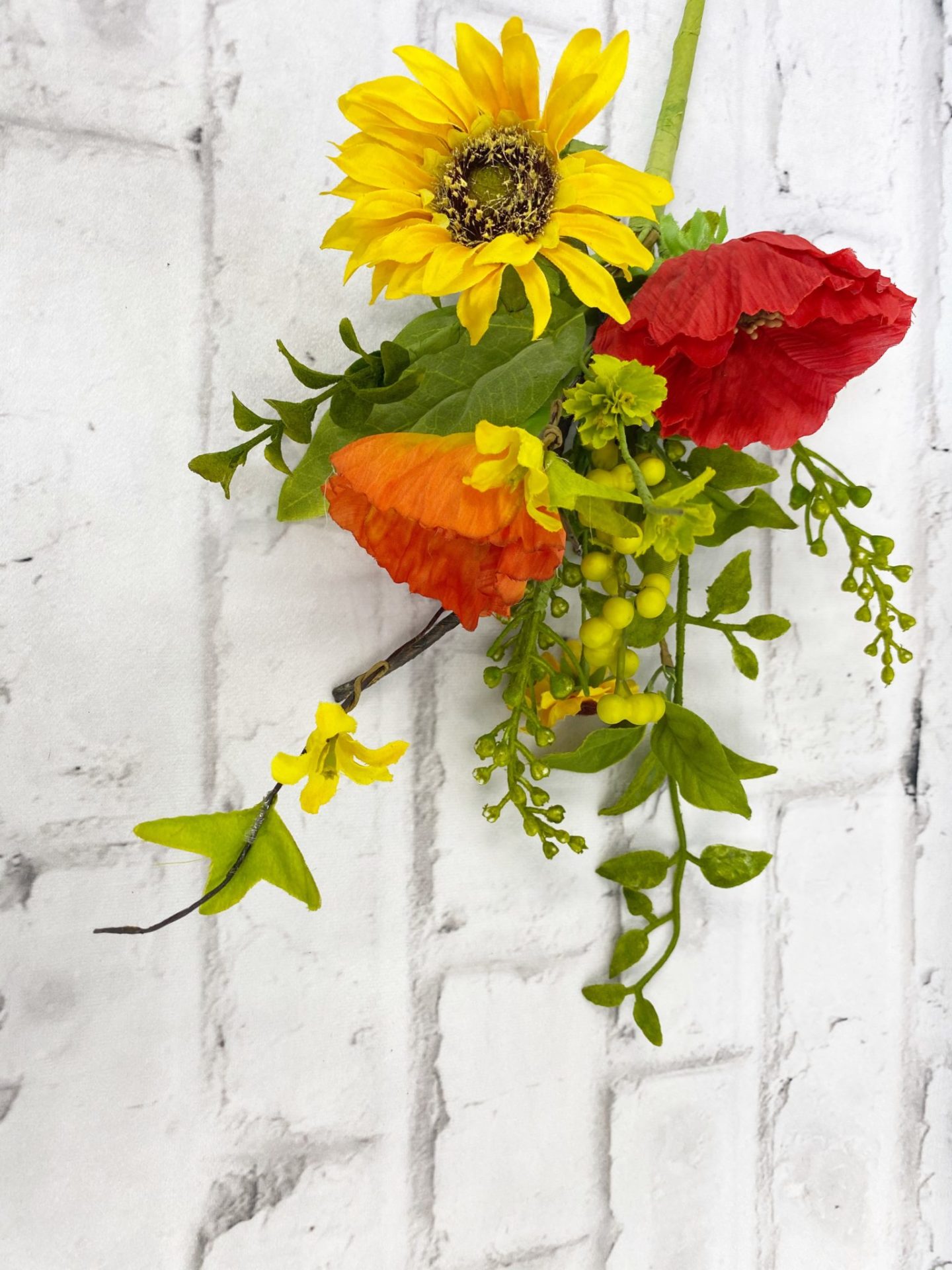 Sunflower Poppy Pick - Kelea's Florals