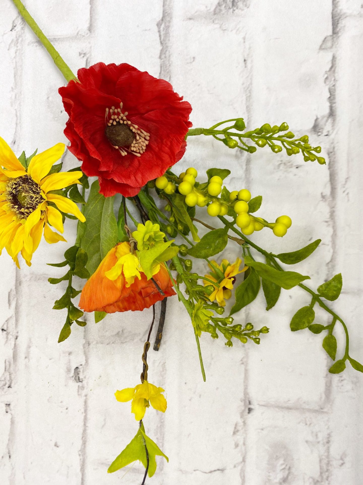 Sunflower Poppy Pick - Kelea's Florals