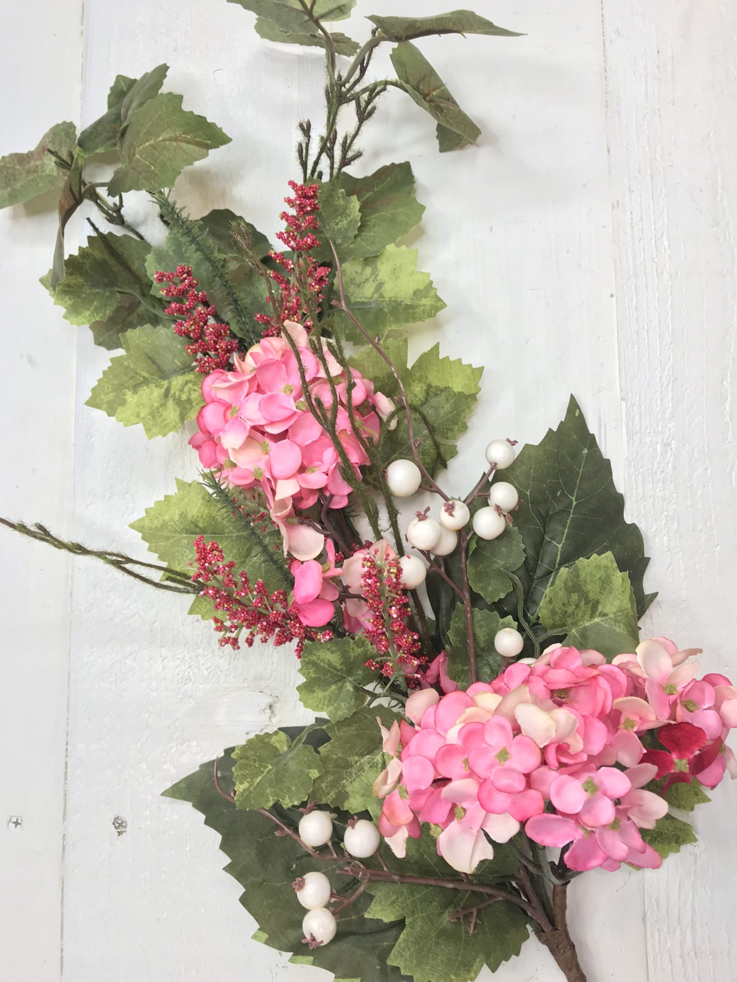 32" Pink Hydrangea Stem - Kelea's Florals