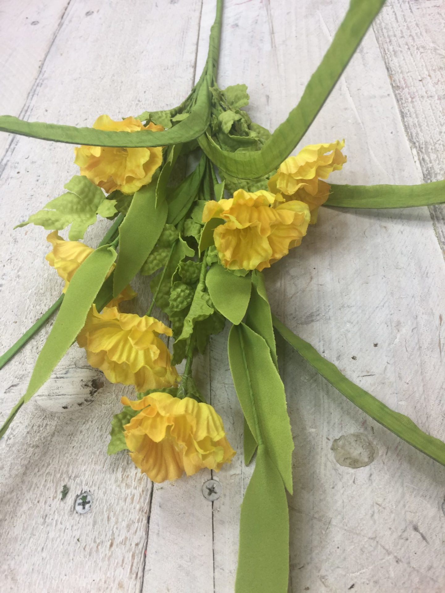 23" Yellow Poppy Pick - Kelea's Florals
