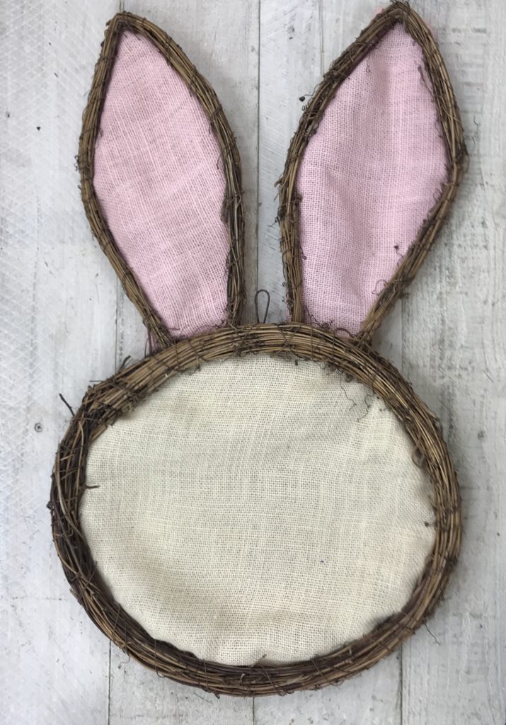 Burlap Bunny Head - Kelea's Florals