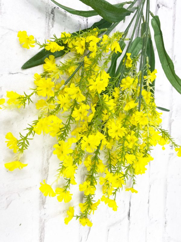 Yellow Corn Flower bush - Kelea's Florals