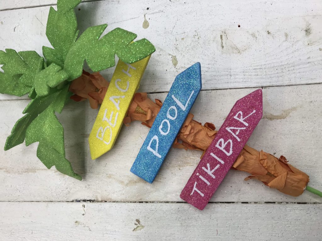 Palm Tree Sign Stem - Kelea's Florals