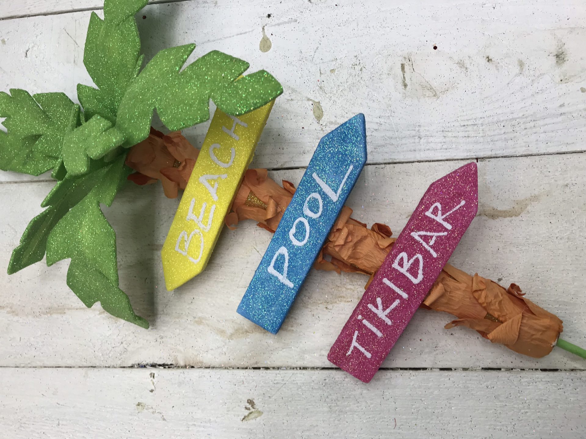 Palm Tree Sign Stem - Kelea's Florals