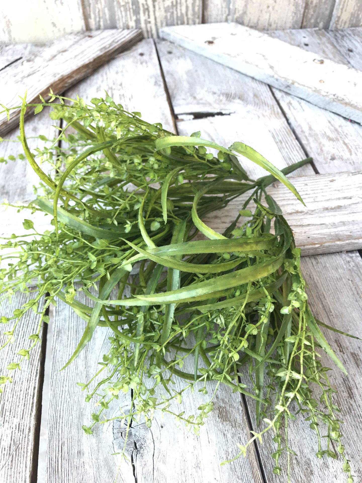 Plastic Button Grass Mix Bush - Kelea's Florals