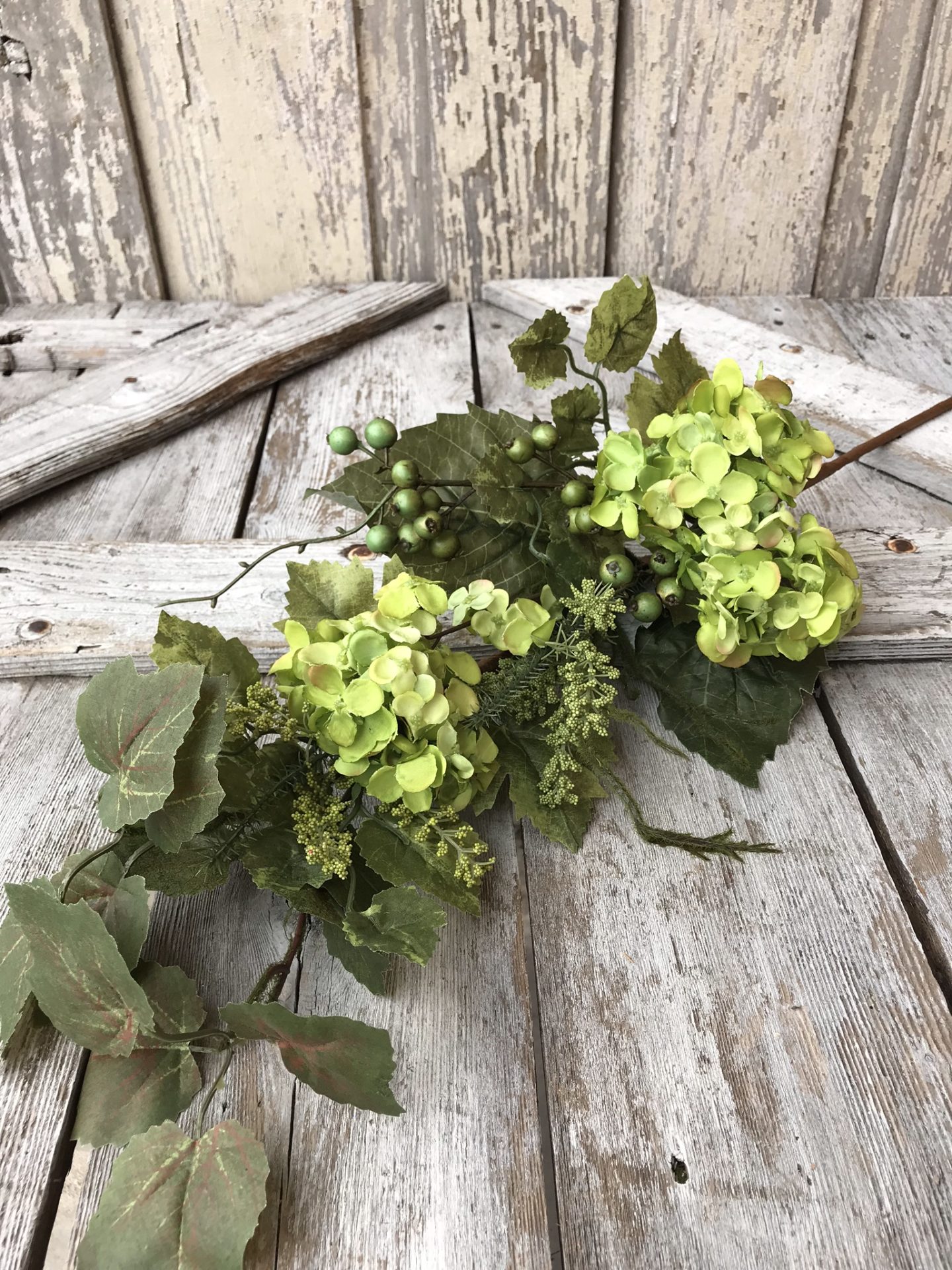 32" Green Hydrangea Stem - Kelea's Florals