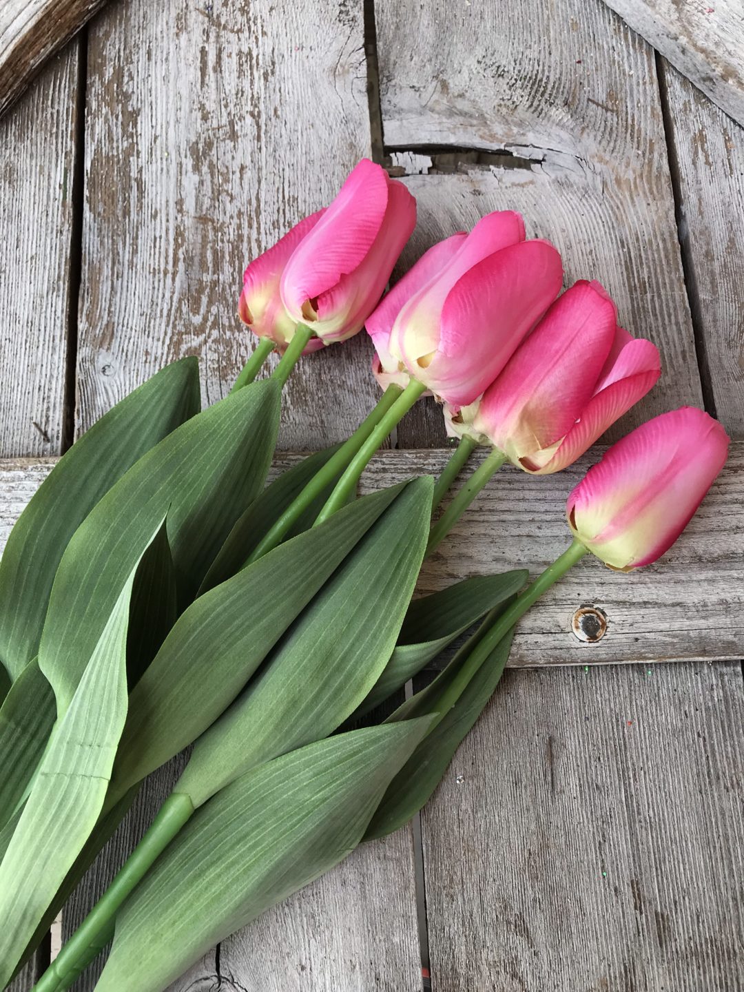 23" Hot Pink Tulip Bundle of 7 - Kelea's Florals