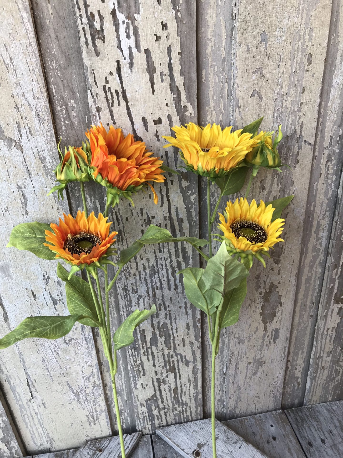 26" Sunflower Stems (Set of 2) - Kelea's Florals