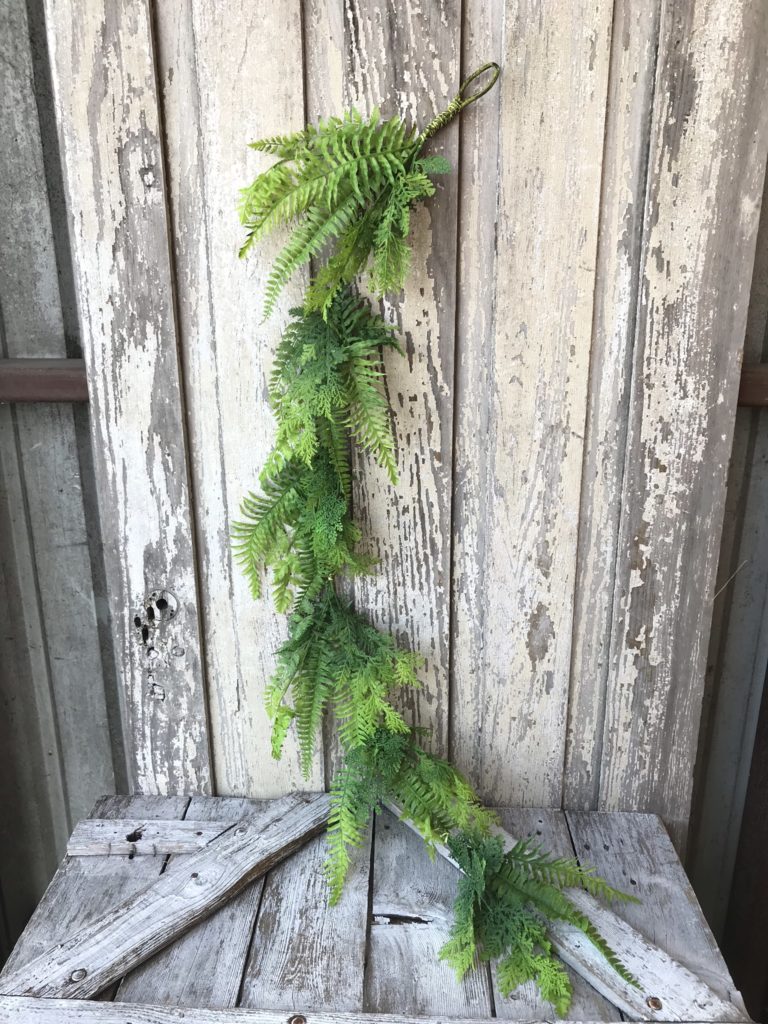 5FT Plastic Mixed Fern Garland - Kelea's Florals