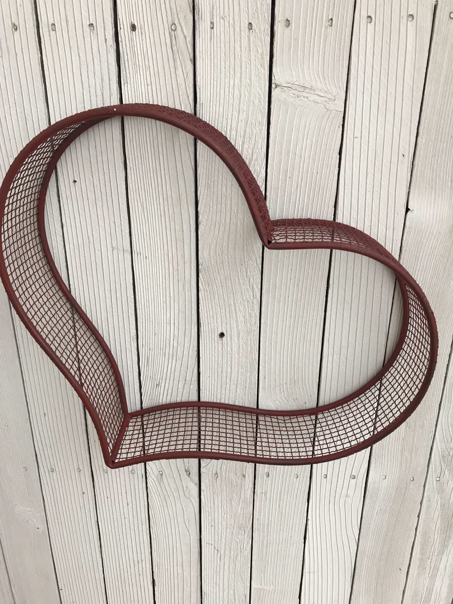 Medium 3D Metal Heart - Kelea's Florals
