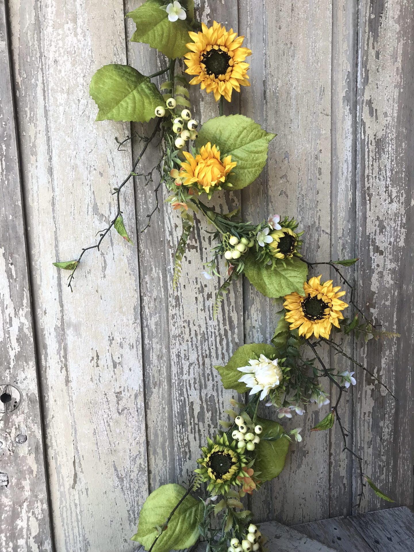 Premium Sunflower Garland - Kelea's Florals