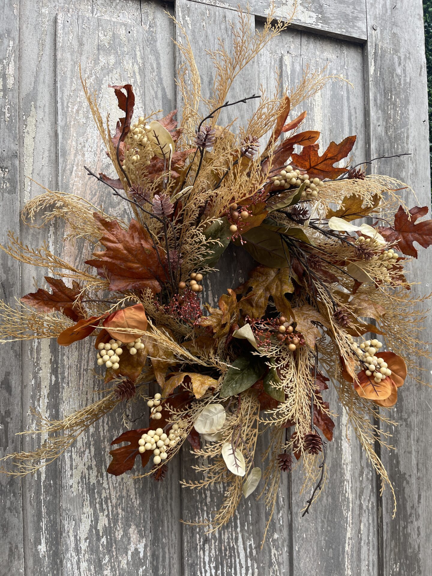 KDS LIVE Fall Foliage Wreath Supply List - Kelea's Florals