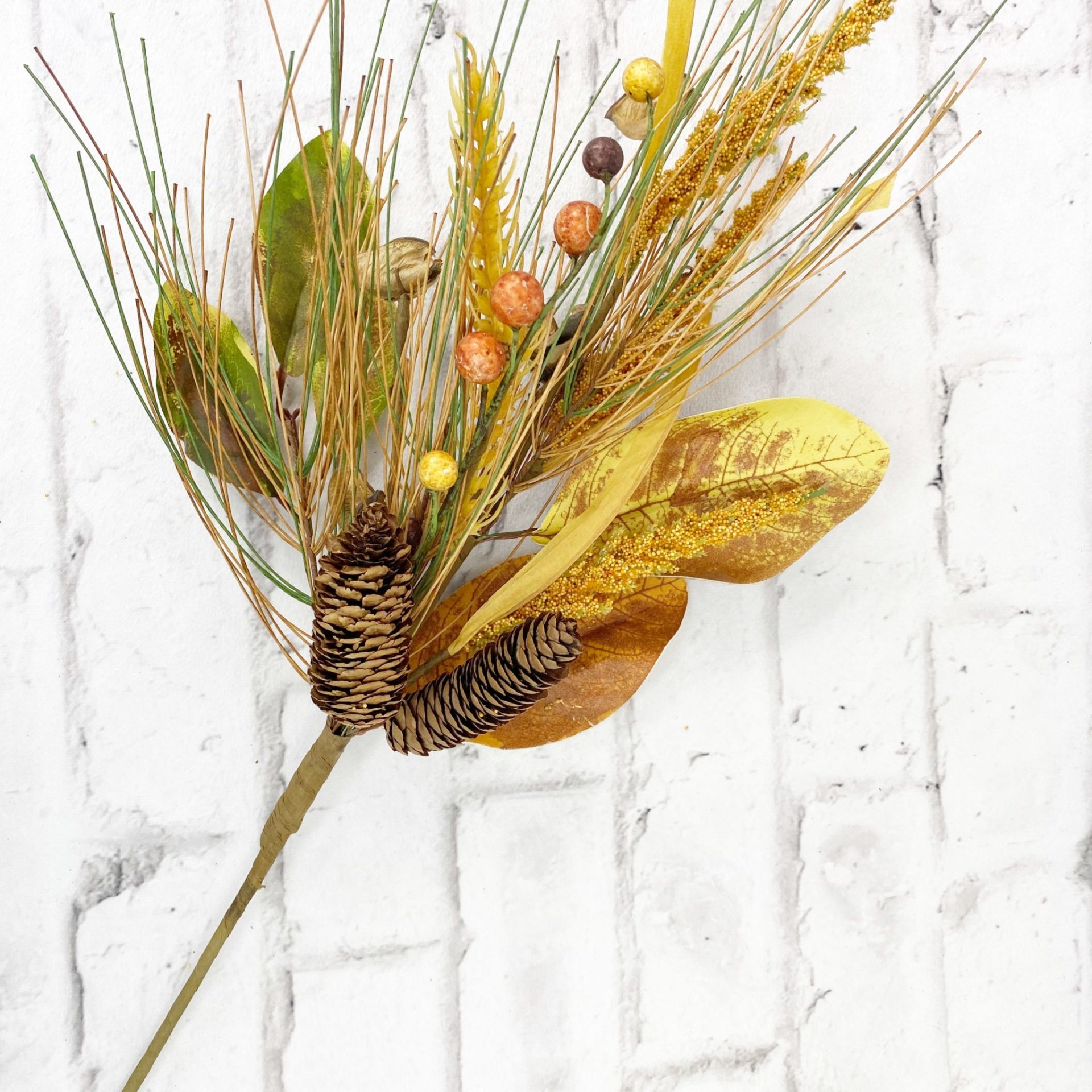 Fox tail Magnolia leaf Pick - Kelea's Florals