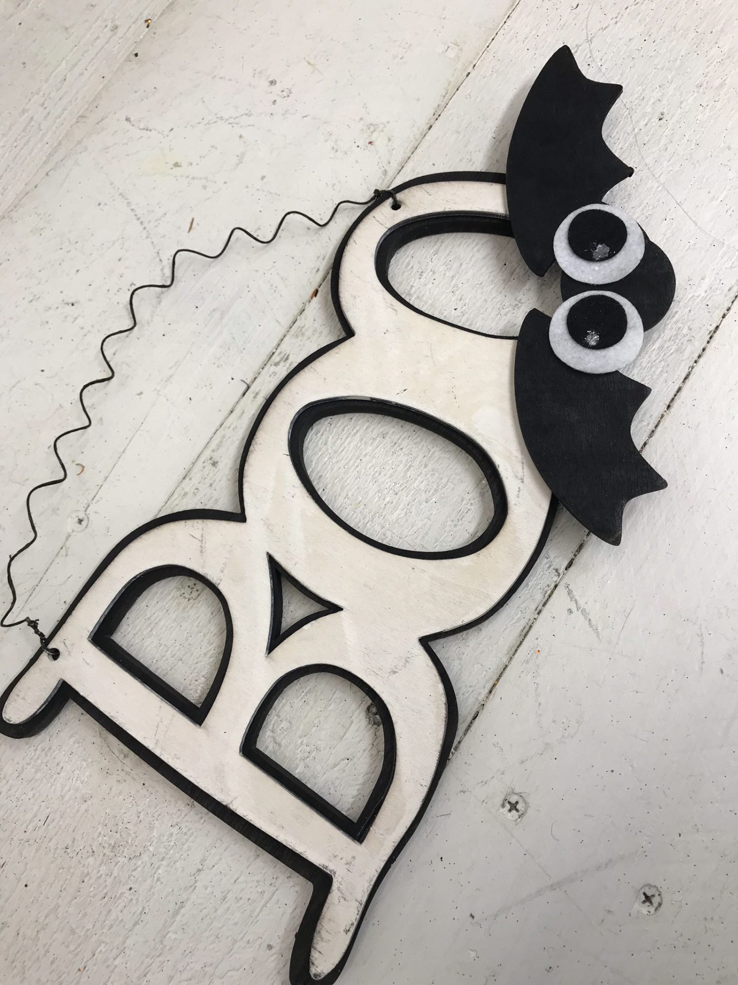 Boo Bat Ornament - Kelea's Florals