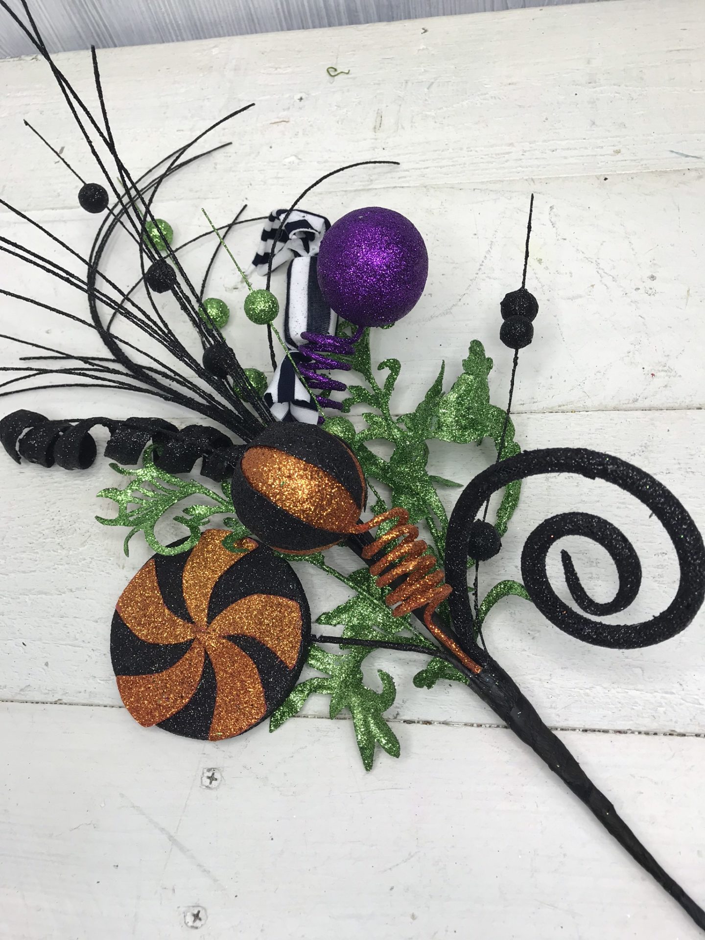 Halloween Candy Stem - Kelea's Florals