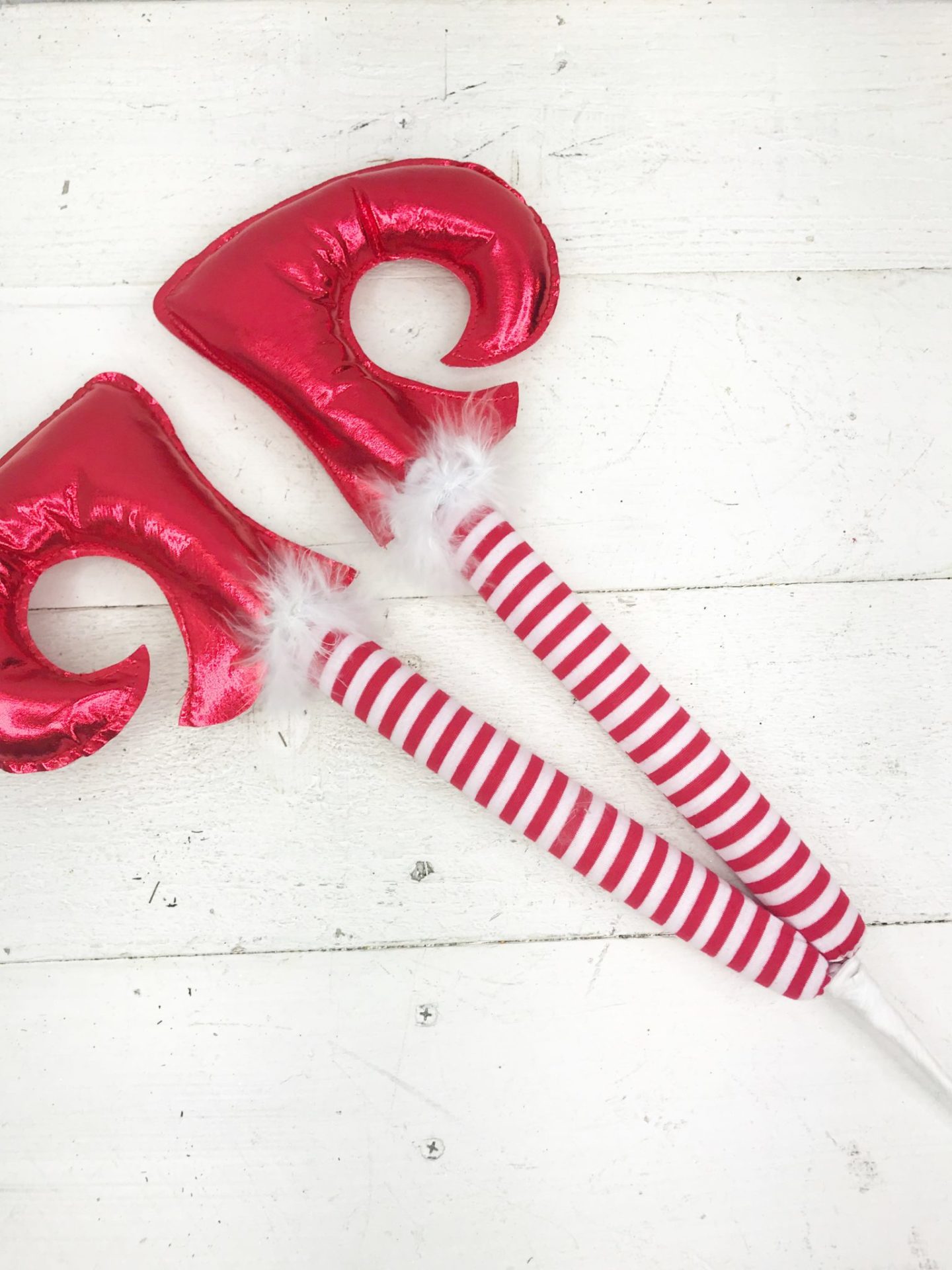 Red and White Elf Legs Stem - Kelea's Florals