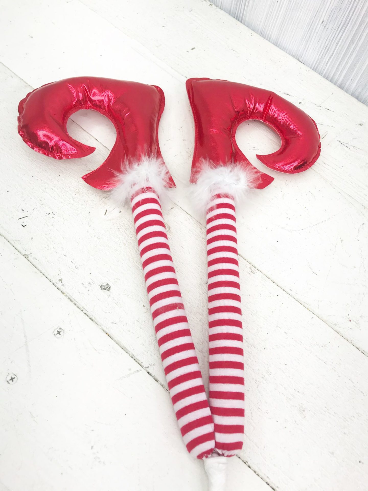 Red and White Elf Legs Stem - Kelea's Florals