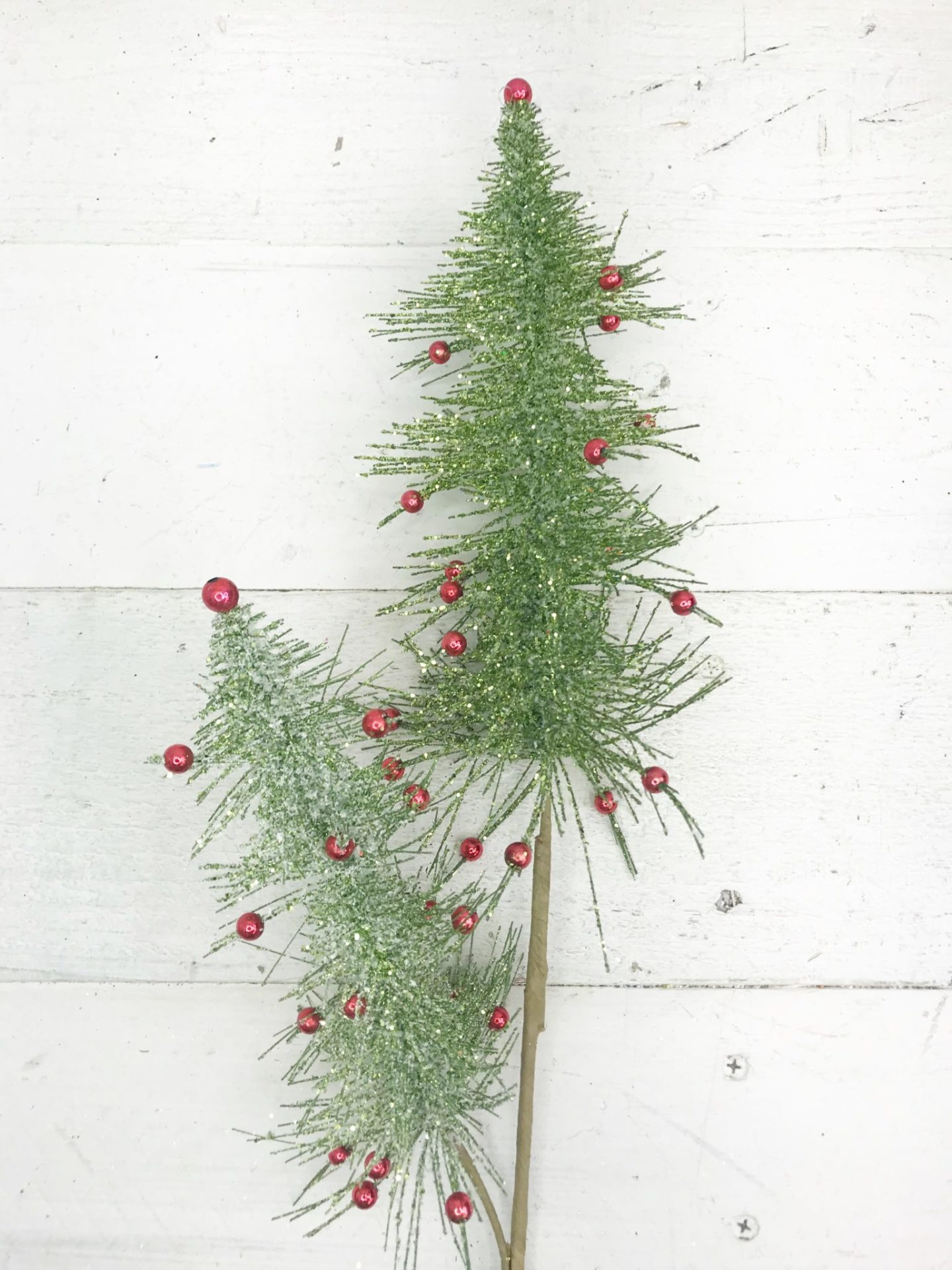 Tinsel Christmas Tree Stem - Kelea's Florals