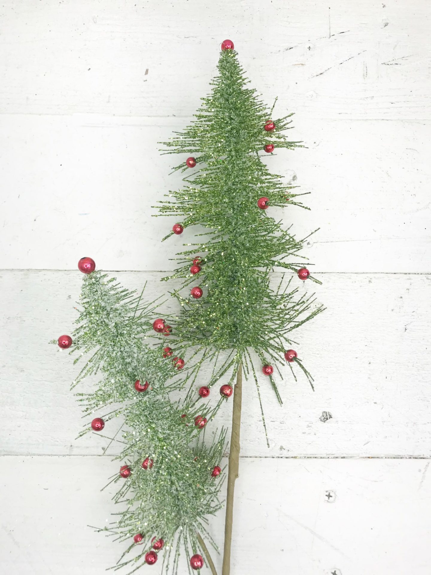 Tinsel Christmas Tree Stem - Kelea's Florals