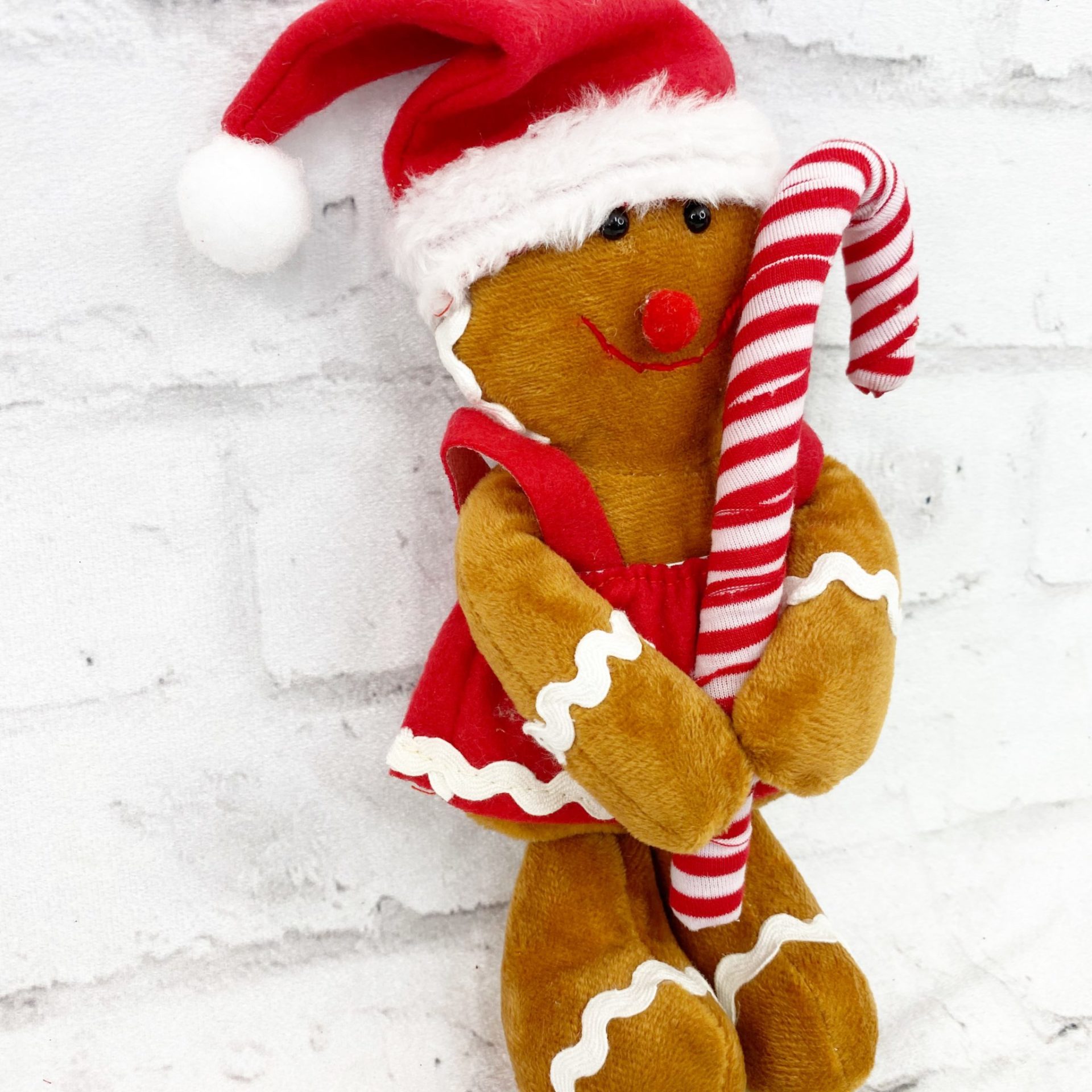 Plush Gingerbread Girl - Kelea's Florals