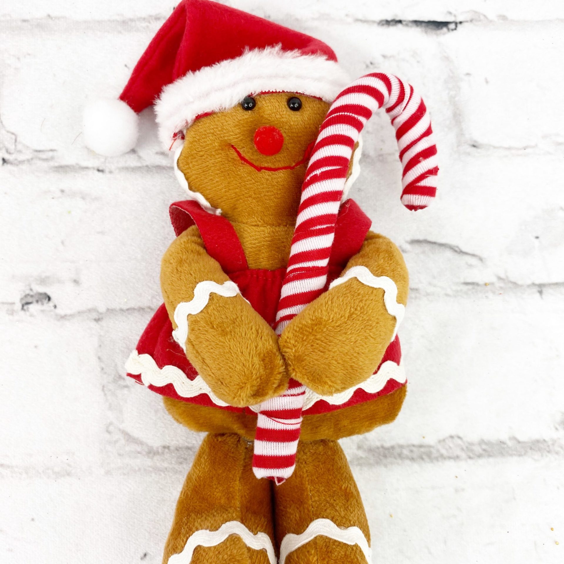 Plush Gingerbread Girl - Kelea's Florals