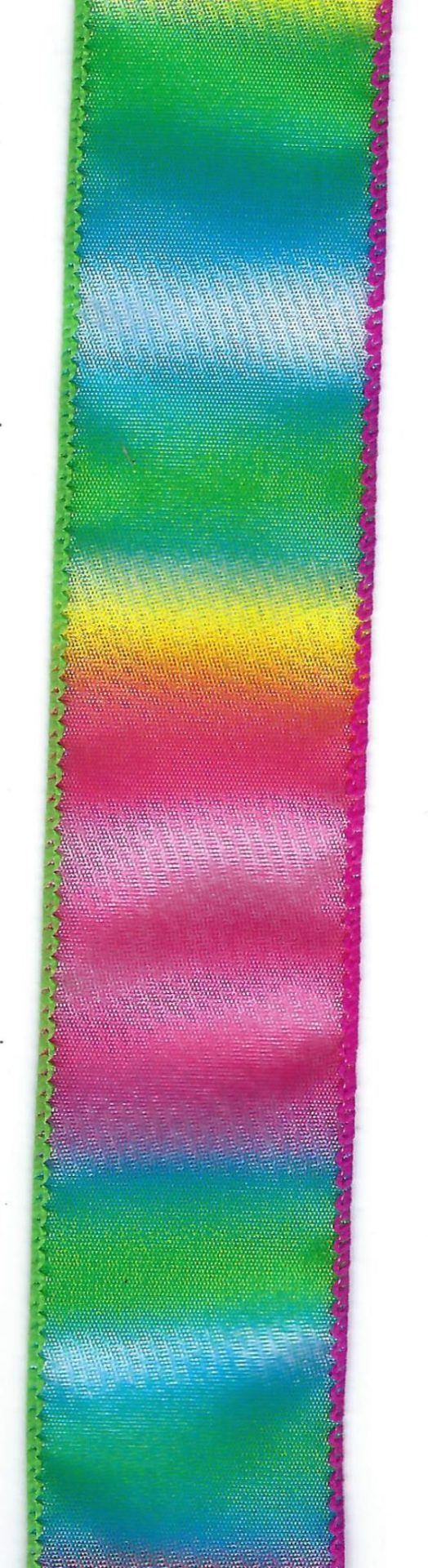 1.5" Rainbow Railroad Stripe Ribbon on 20 Yard Roll - Kelea's Florals