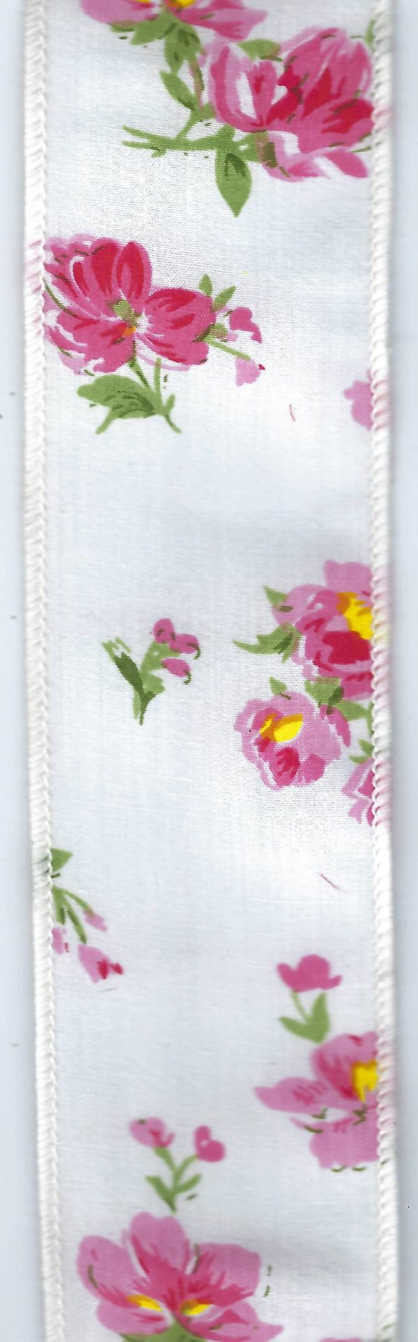 2.5" Pink Roses Ribbon on 10 Yard Roll - Kelea's Florals