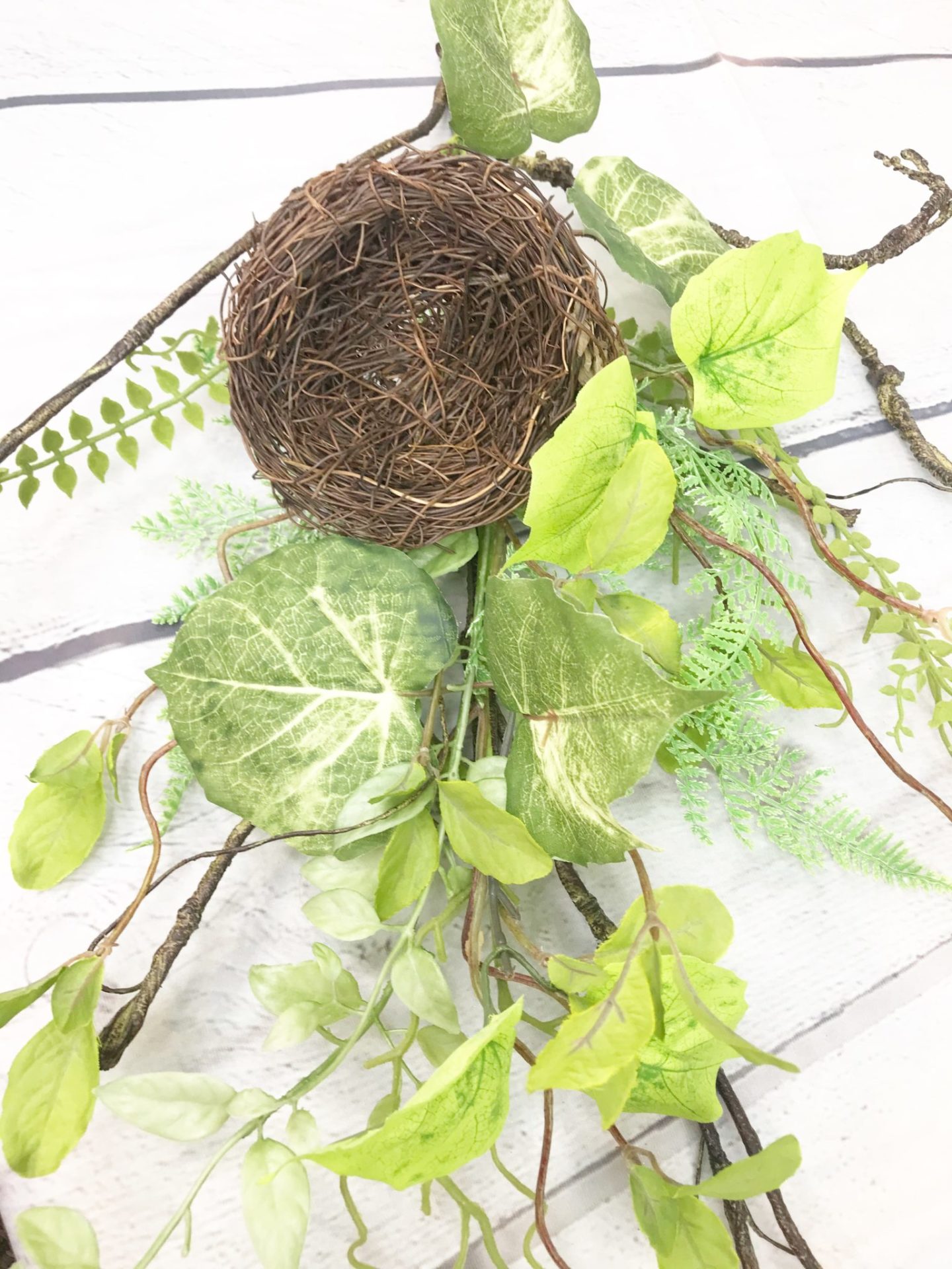Large Birds Nest Greenery Stem - Kelea's Florals