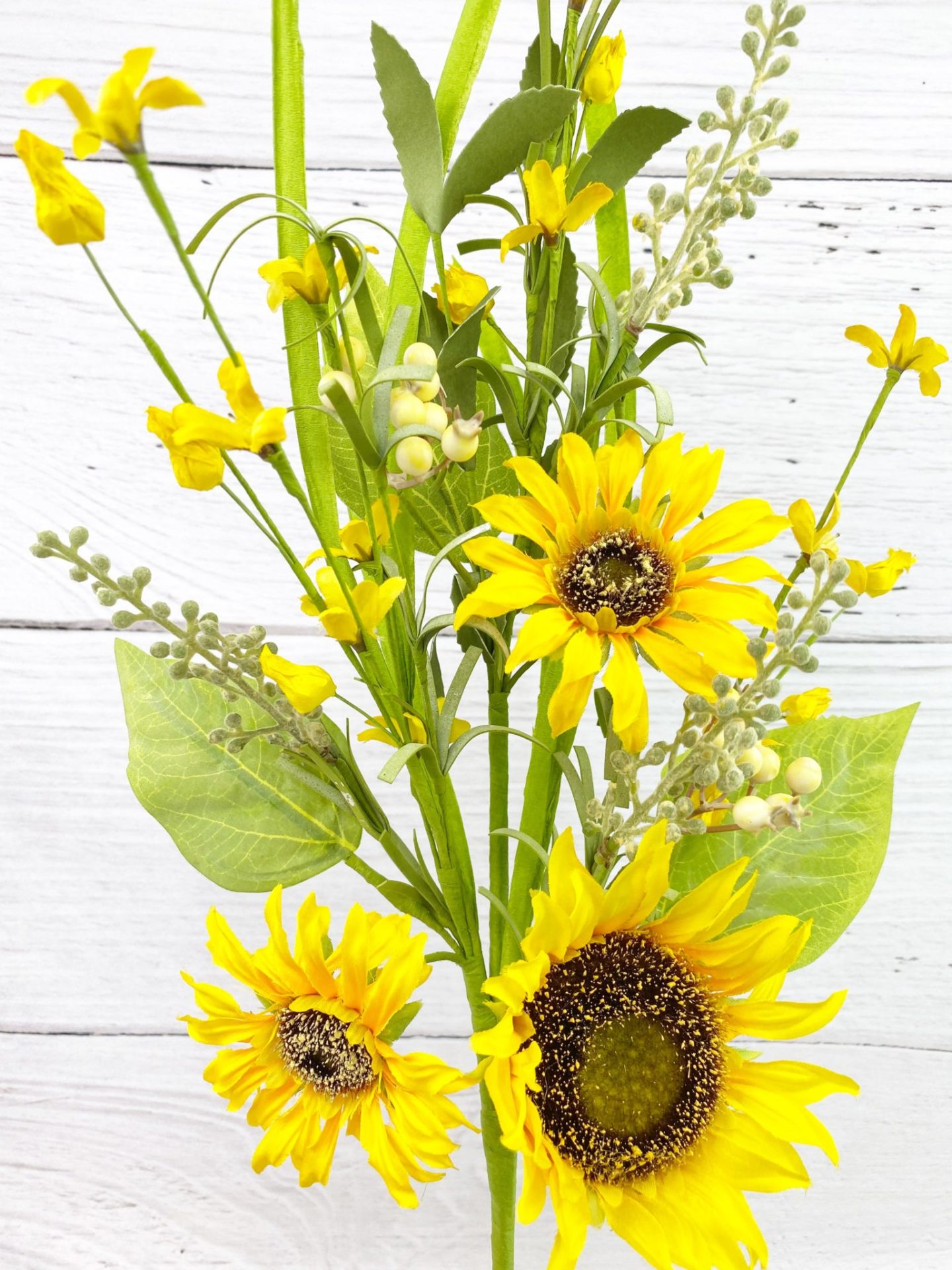 Yellow Sunflower Stem - Kelea's Florals