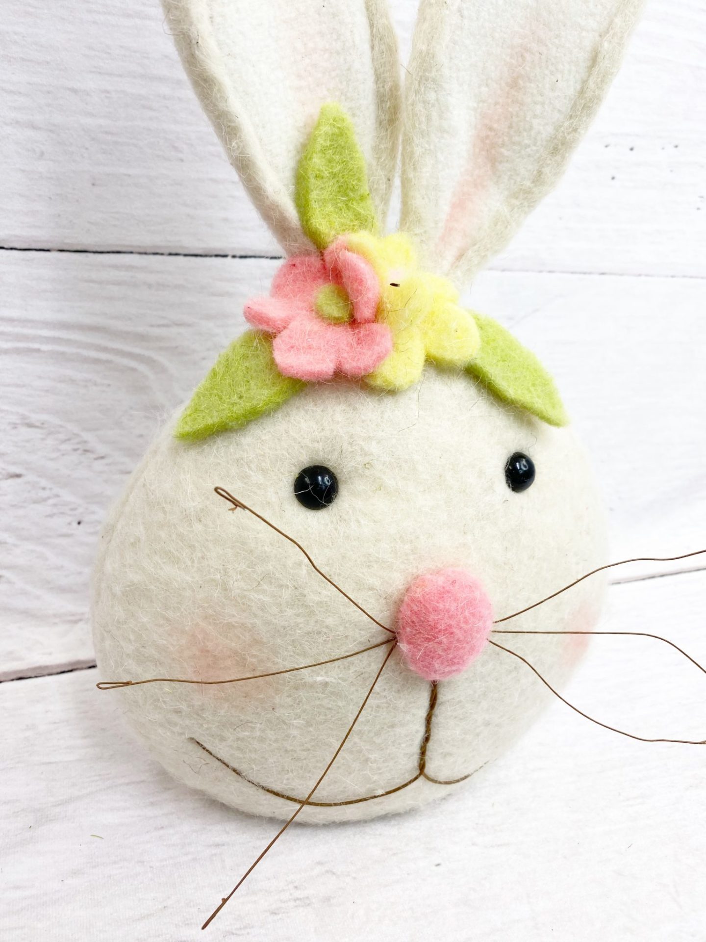 Bunny Head Plush Base - Kelea's Florals