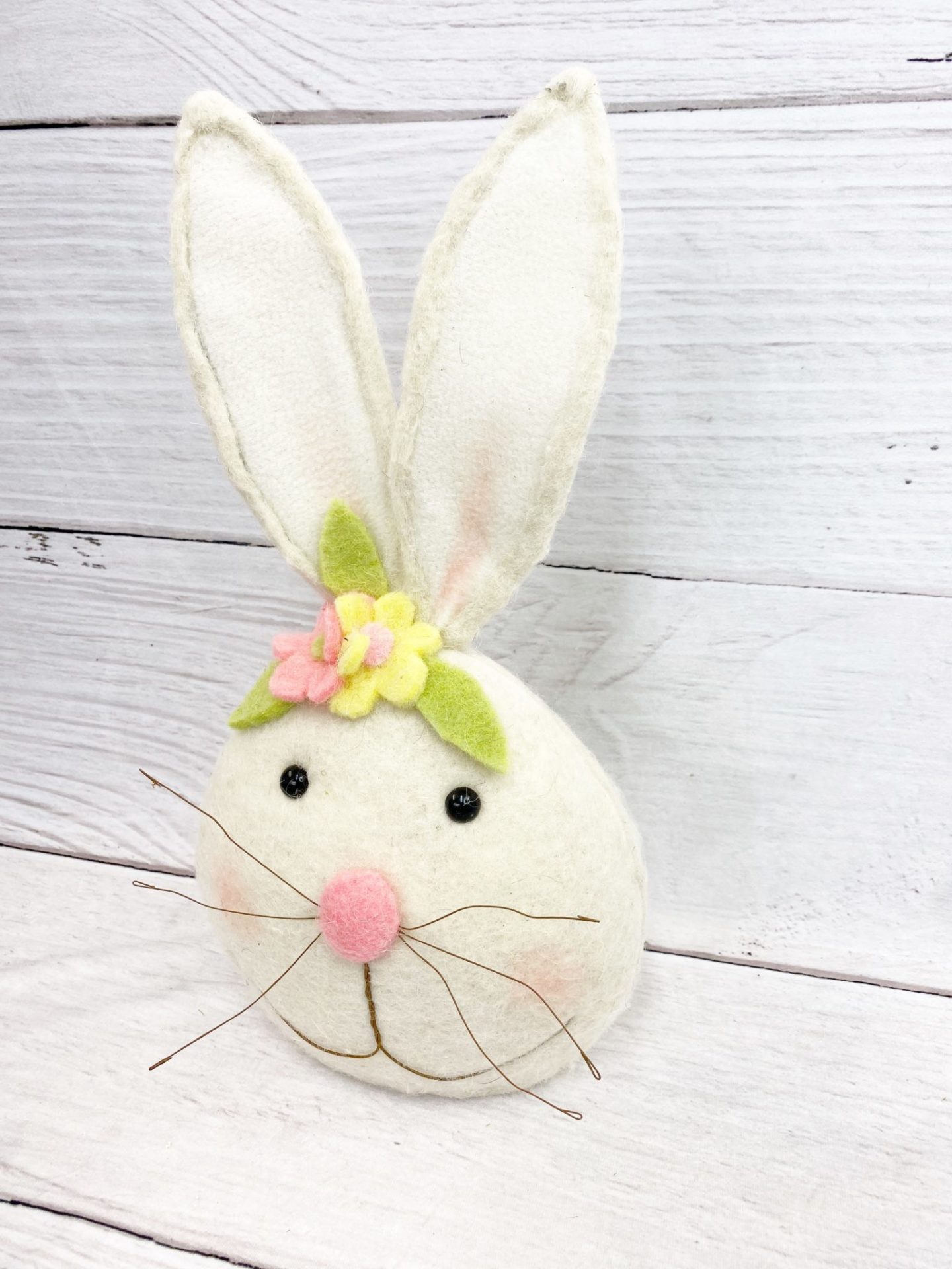 Bunny Head Plush Base - Kelea's Florals