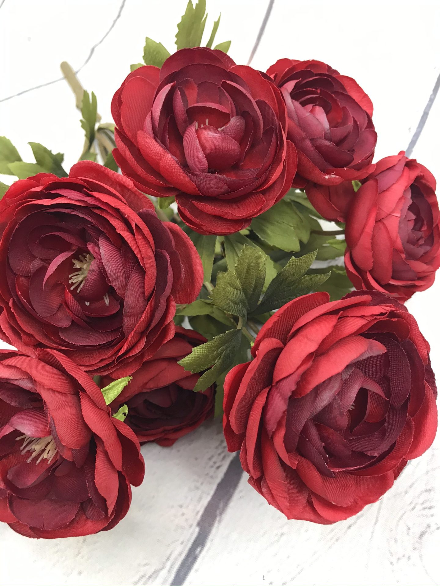 Red Ranunculus Bush - Kelea's Florals