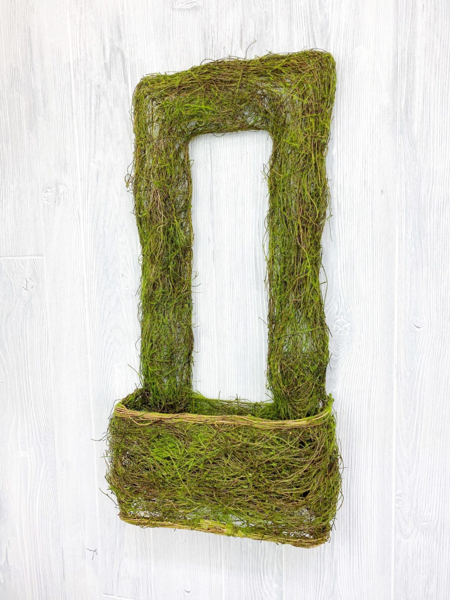 Square Wall Decor with Basket - Kelea's Florals