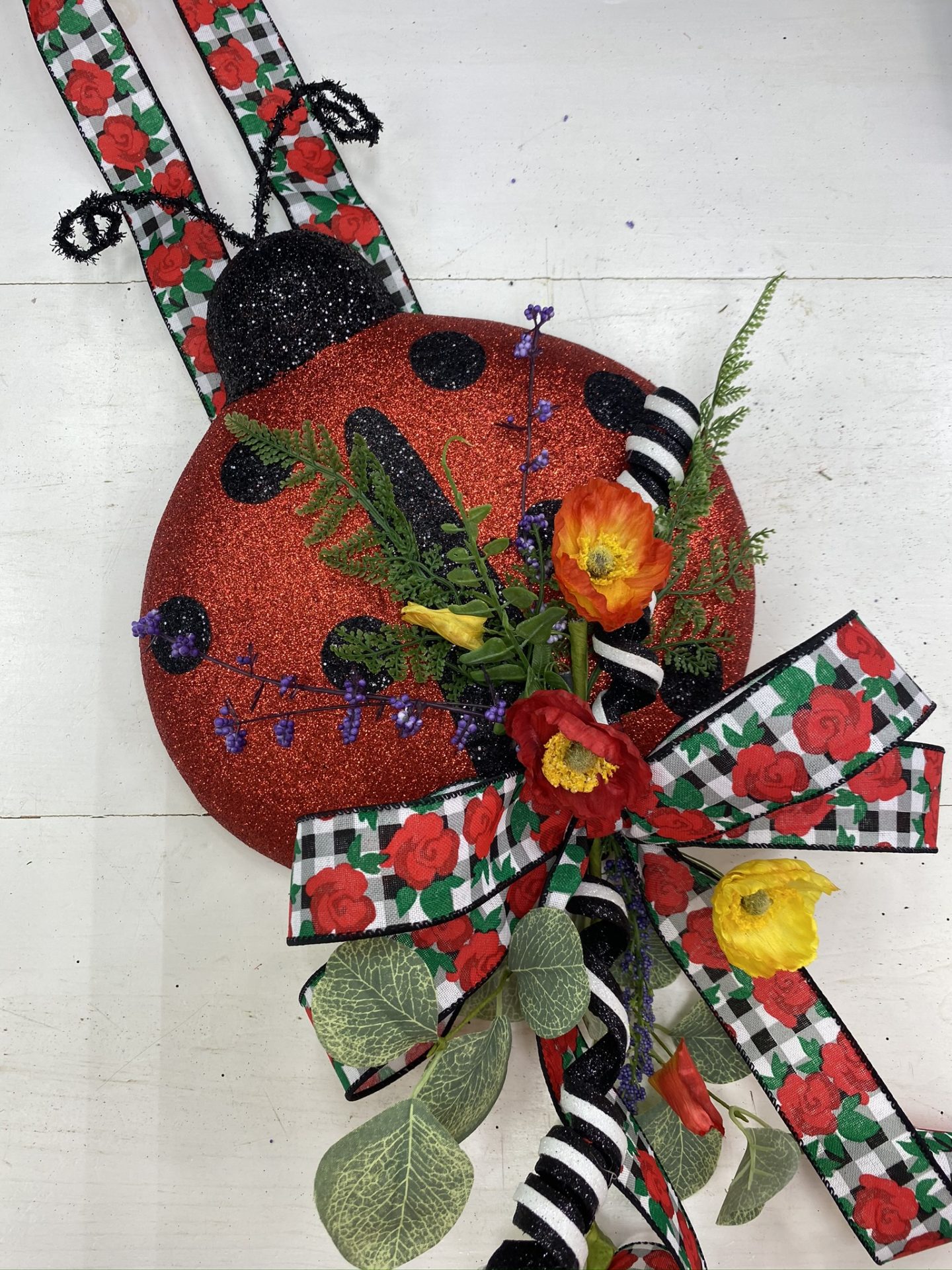 Ladybug Door Hanger Kit - Kelea's Florals