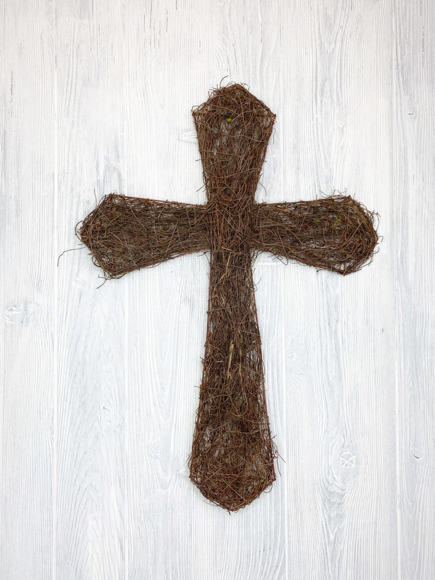 Twig Cross Wreath Base - Kelea's Florals