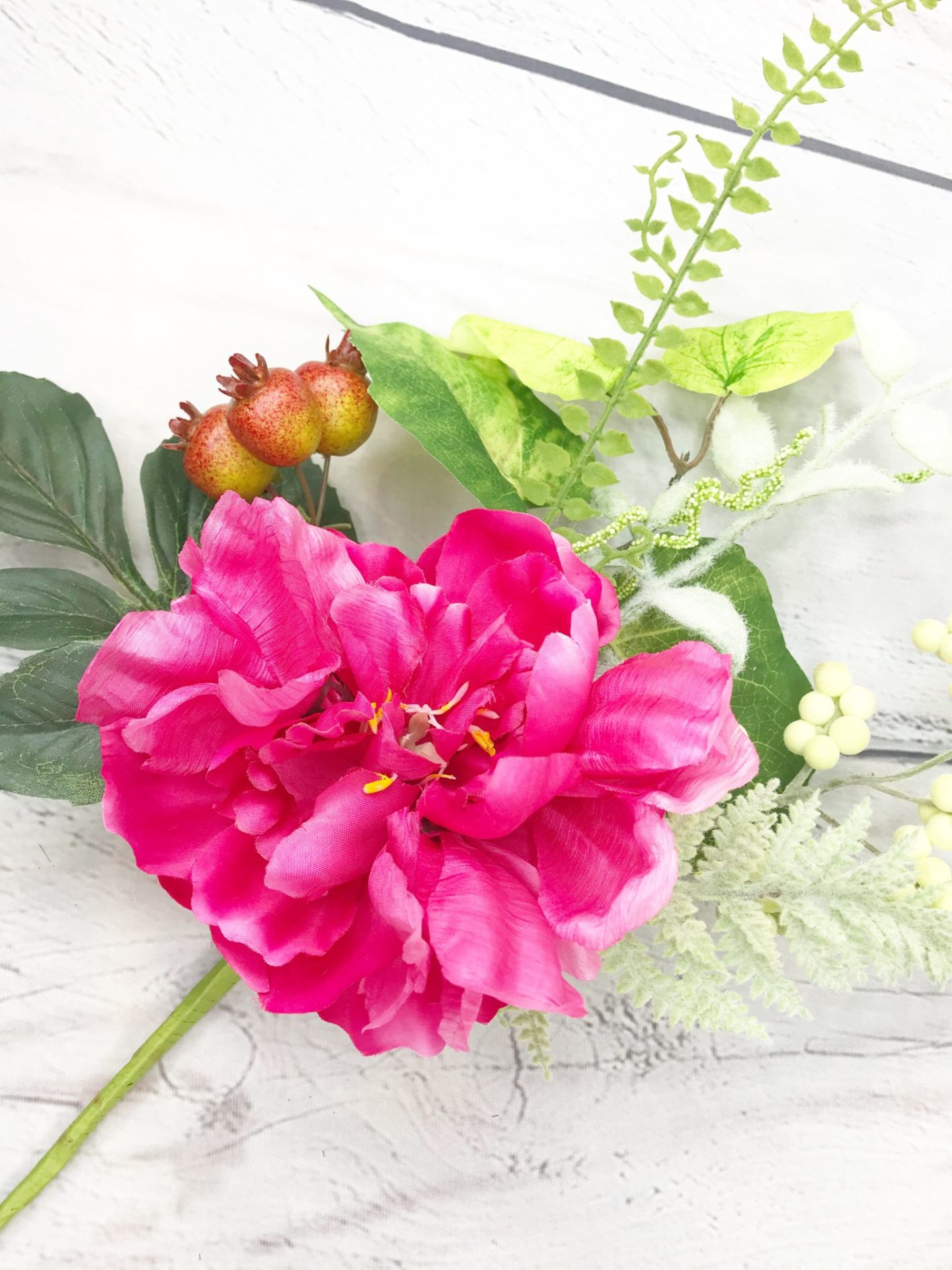 Pink Peony and Berry Pick - Kelea's Florals