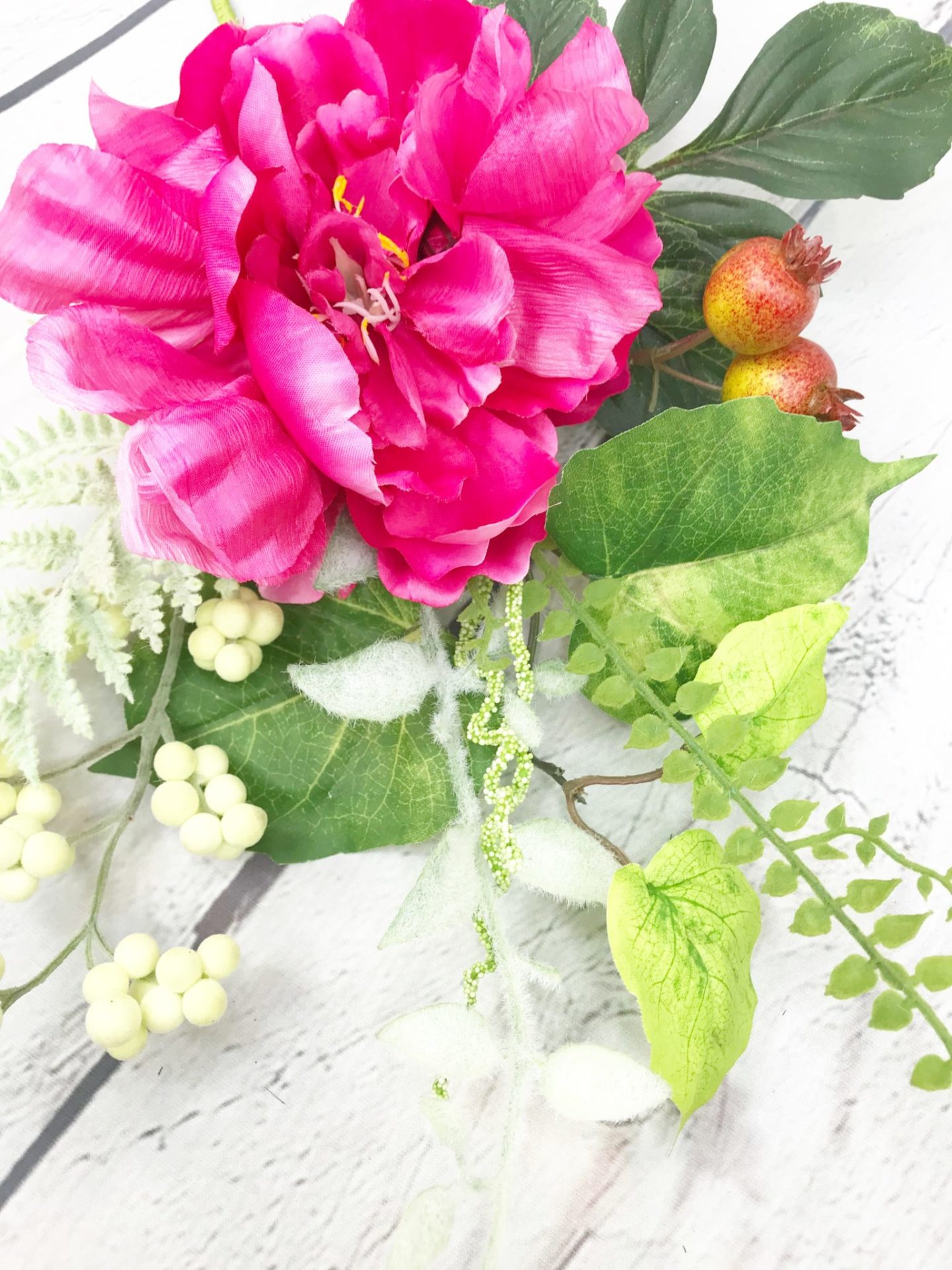 Pink Peony and Berry Pick - Kelea's Florals