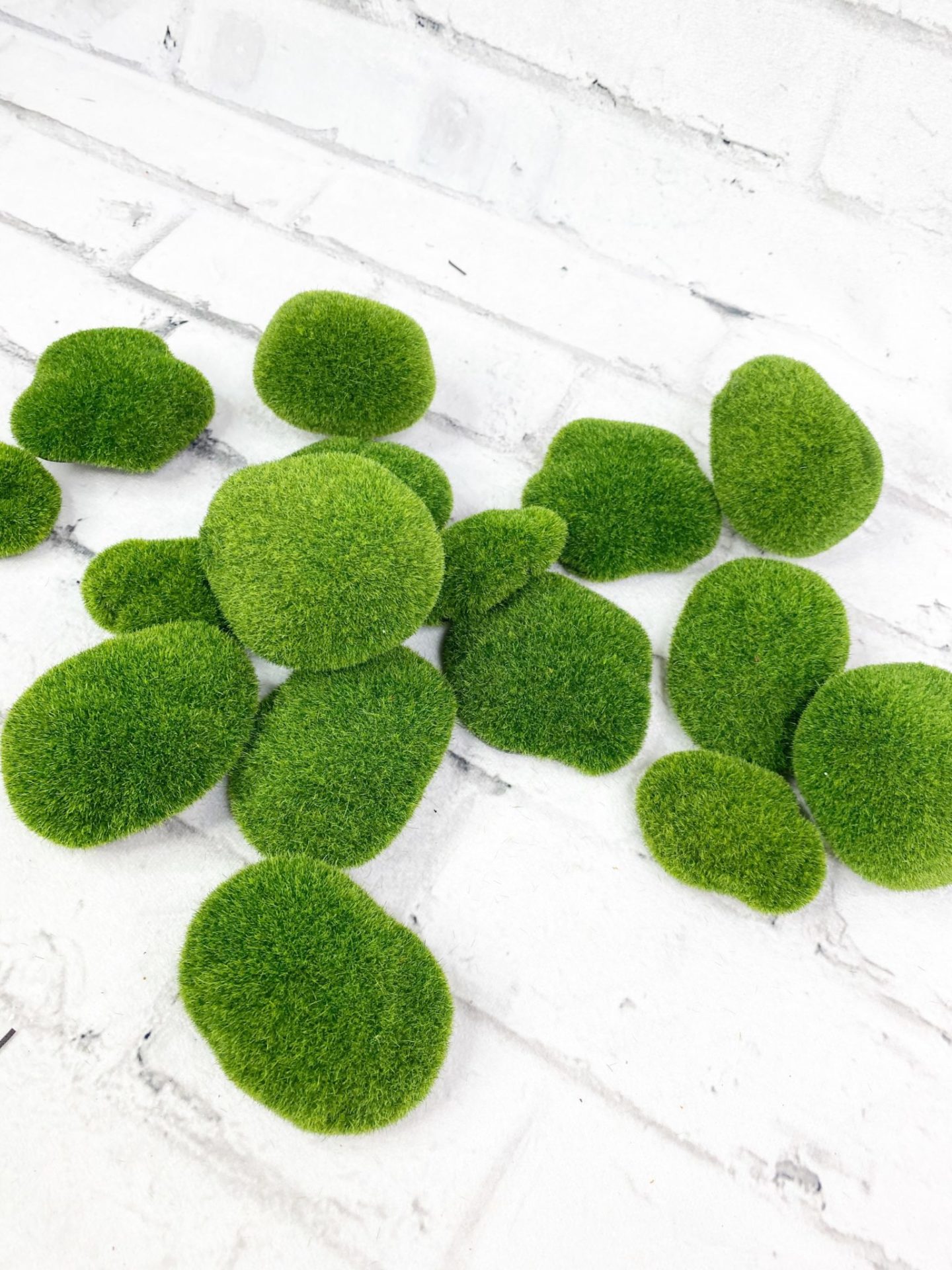 Assorted Moss covered Faux Rock - Kelea's Florals