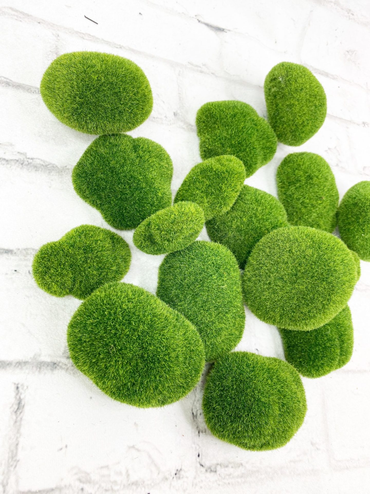 Assorted Moss covered Faux Rock - Kelea's Florals