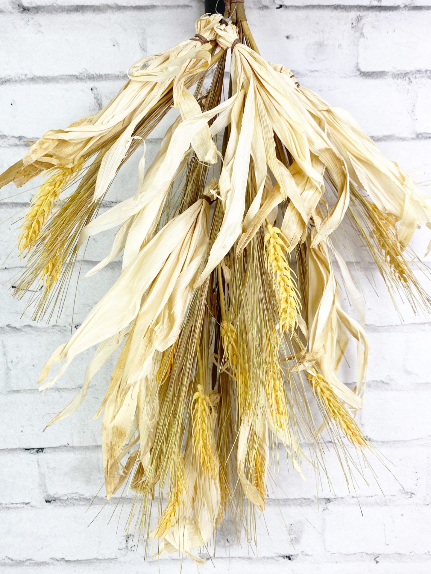 Wheat with Corn Husk Swag - Kelea's Florals